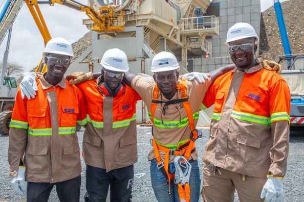 Gécamines - Production de granulats au Sénégal | Gécamines